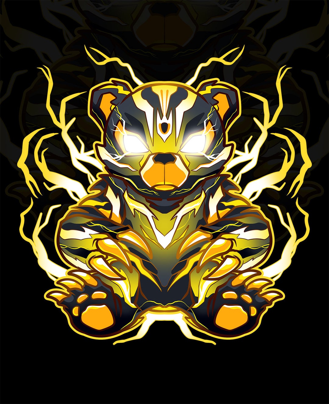 Lightning Bear | Teddy Bear Png | Bear Png | Instant Download | Bear ...
