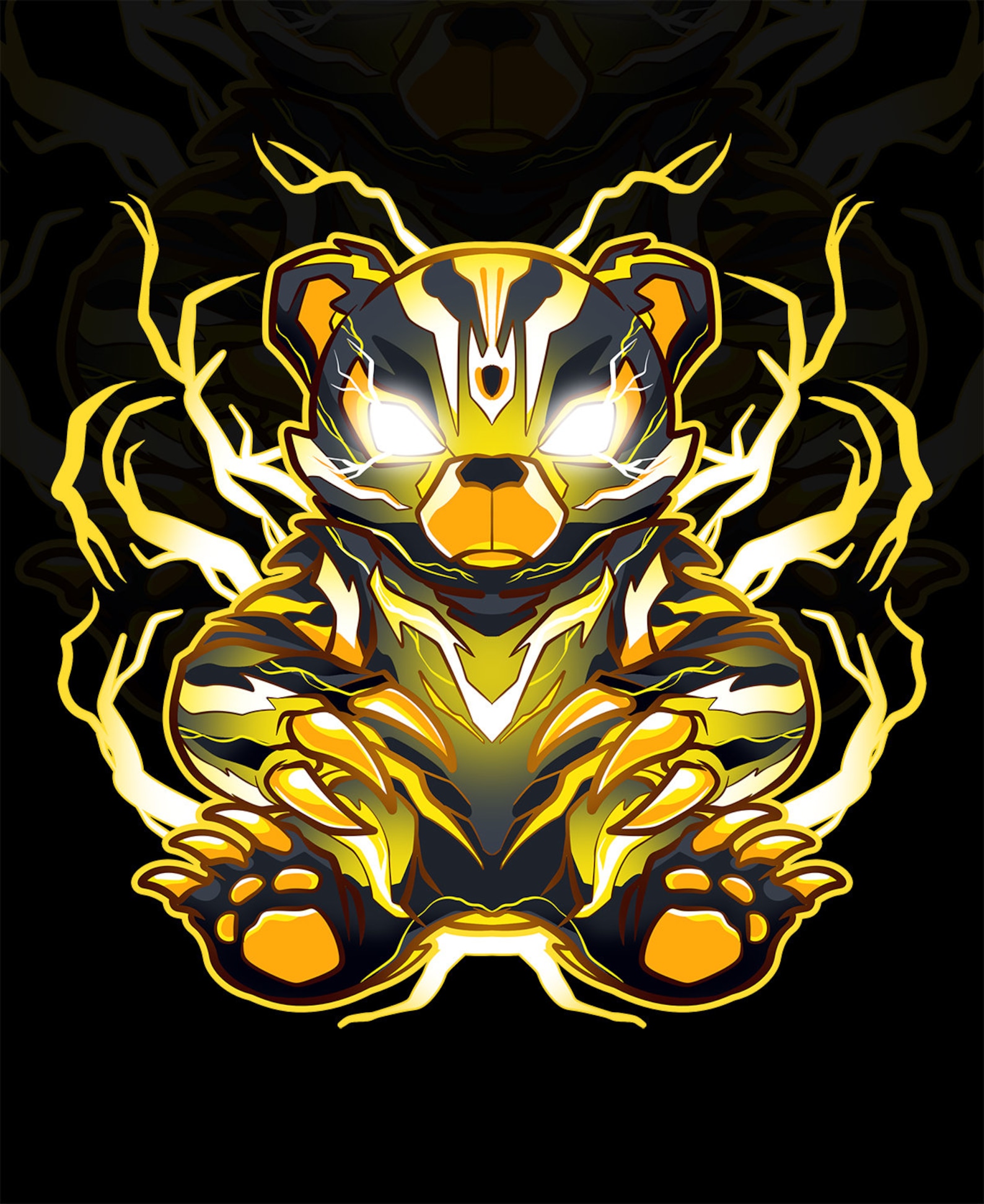 Lightning Bear | Teddy Bear Png | Bear Png | Instant Download | Bear ...