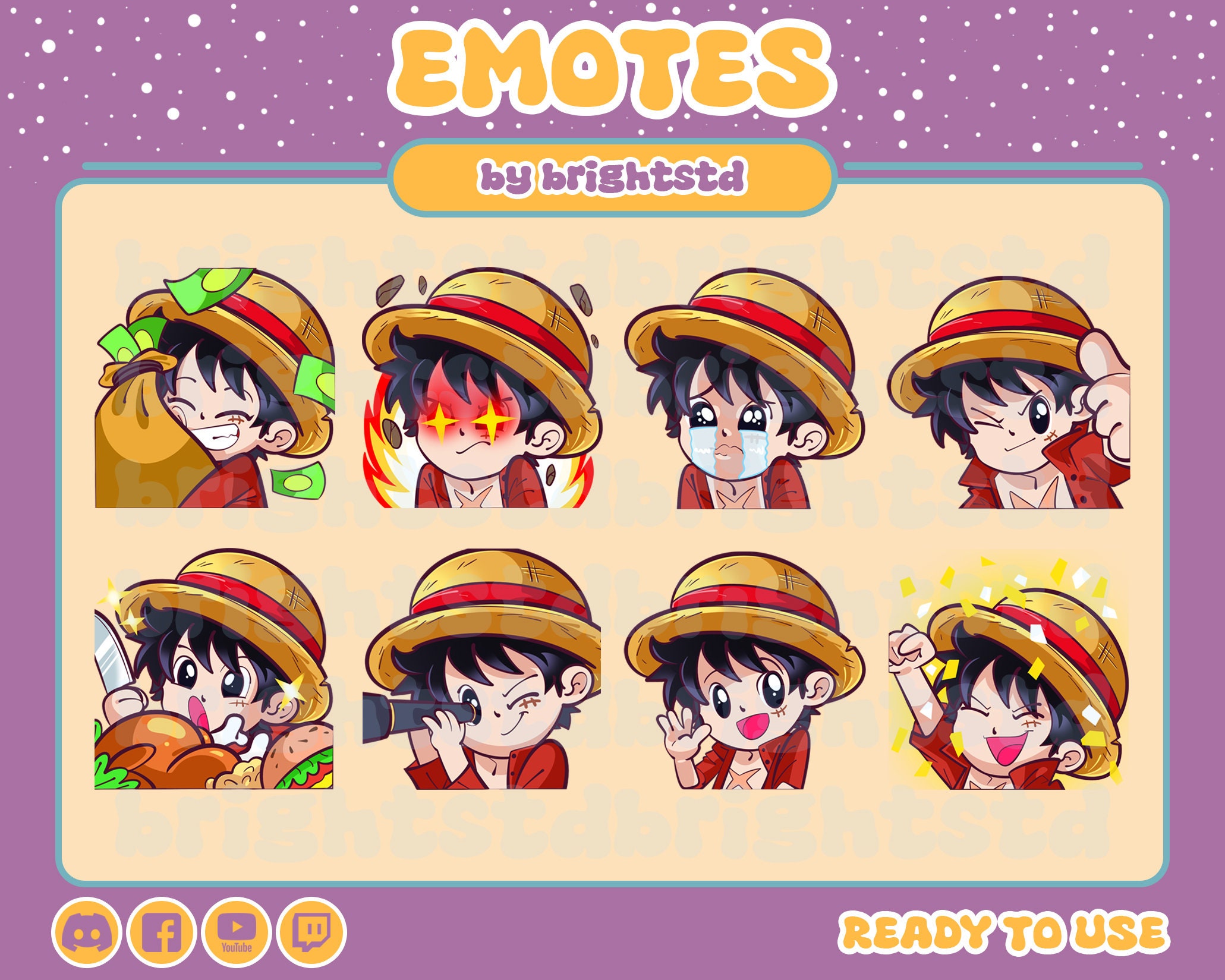 Twitch Emotes Anime Emote Anime Pirates Manga Pirates Dono Emote Hype ...