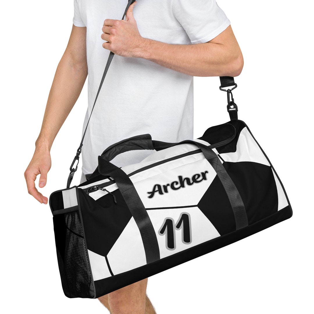 Custom Football Duffle Bag: Personalized Carryall for Your Game-day ...