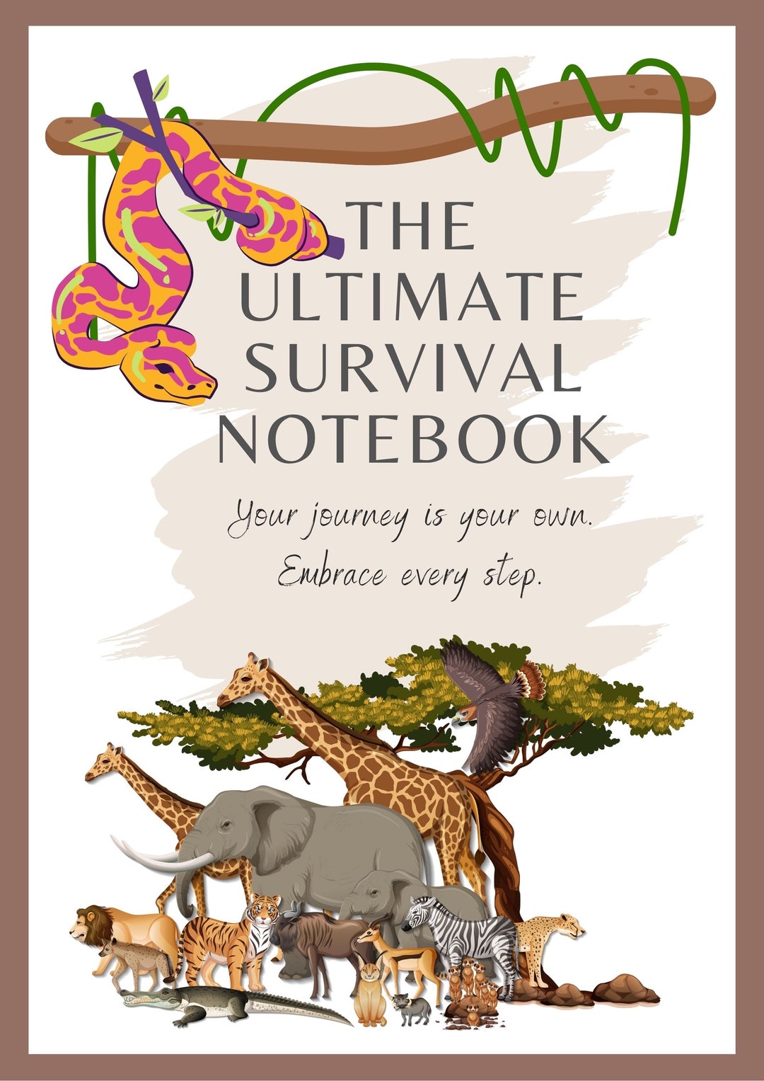 The Ultimate Survival Notebook, Printable Notebooks, the Ultimate ...