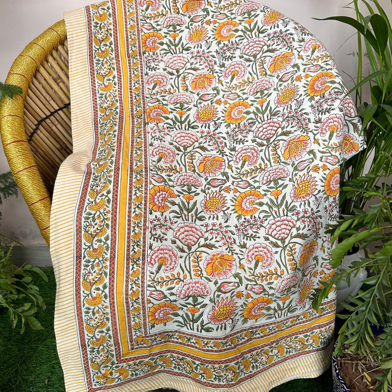Indian Table Cloth - Etsy