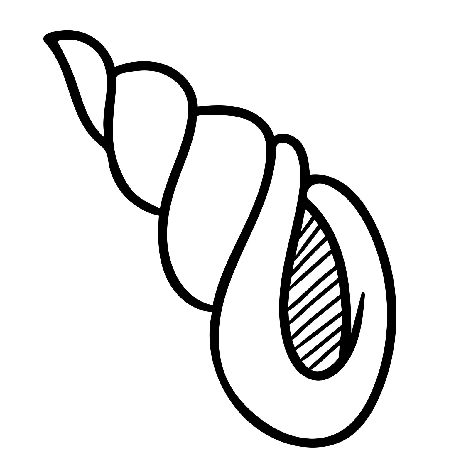 Summer Outline Doodles Cute Summer Character Bundle, Cute SVG, Summer ...