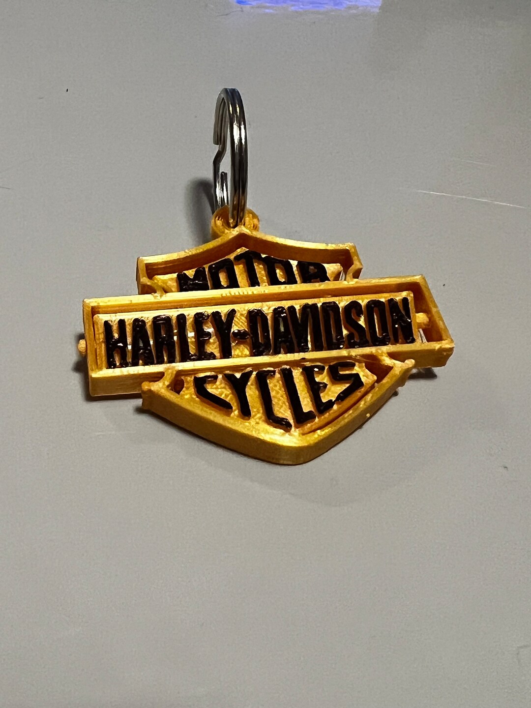 Keychain Harley-davidson Motorcycle - Etsy UK