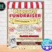 EDITABLE Popcorn Fundraiser Template - Etsy