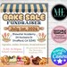 Editable Bake Sale Fundraiser Template - Instant Download! - Etsy