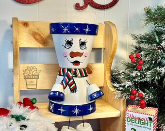 The Mean One Cutie Potootie, Pot Person, Terracotta Pot, Planter ...