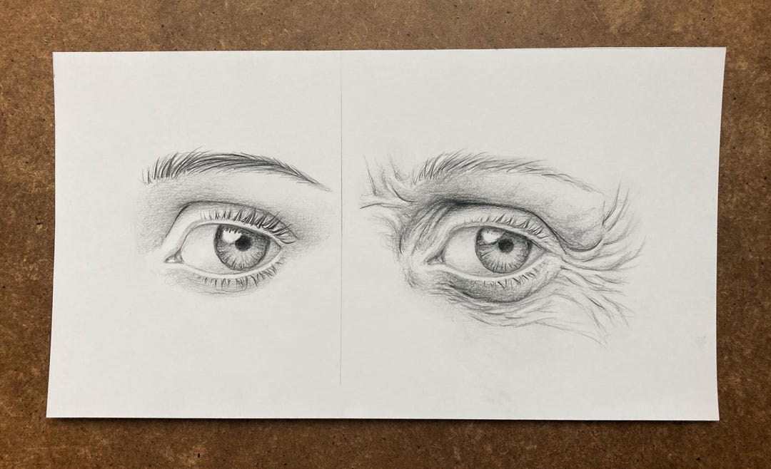Young Eye Vs. Old Eye - Etsy