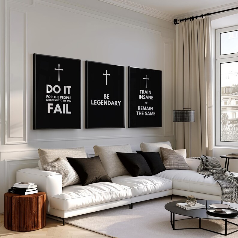 Motivational Wall Art | KAWS Poster, Hypebeast Decor, Masculine Wall ...