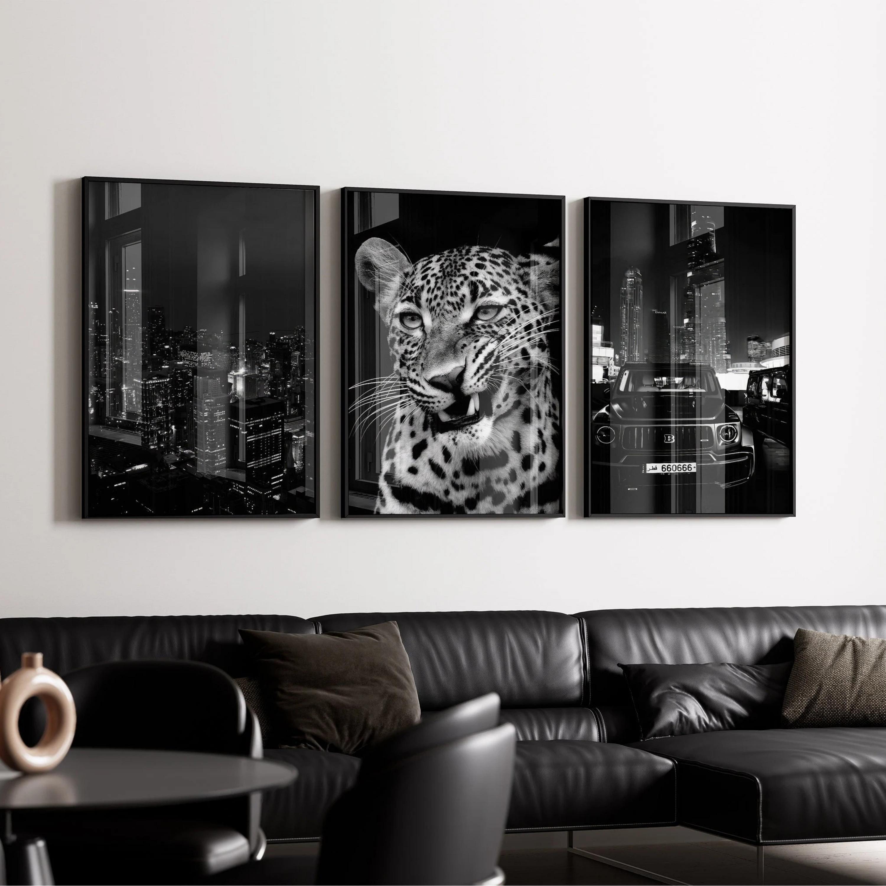 Black & White Luxury Fashion Poster Set of 3 | Luxury Fashion Prints ...