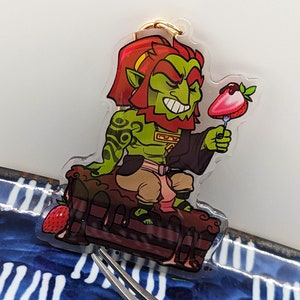 Ganondorf Chocolate Ganache - Chibi Keychain [3"] - Etsy
