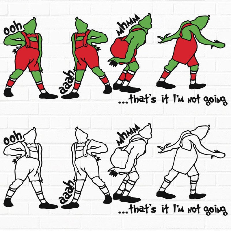 Grinch Ooh Ahh Svg - Etsy