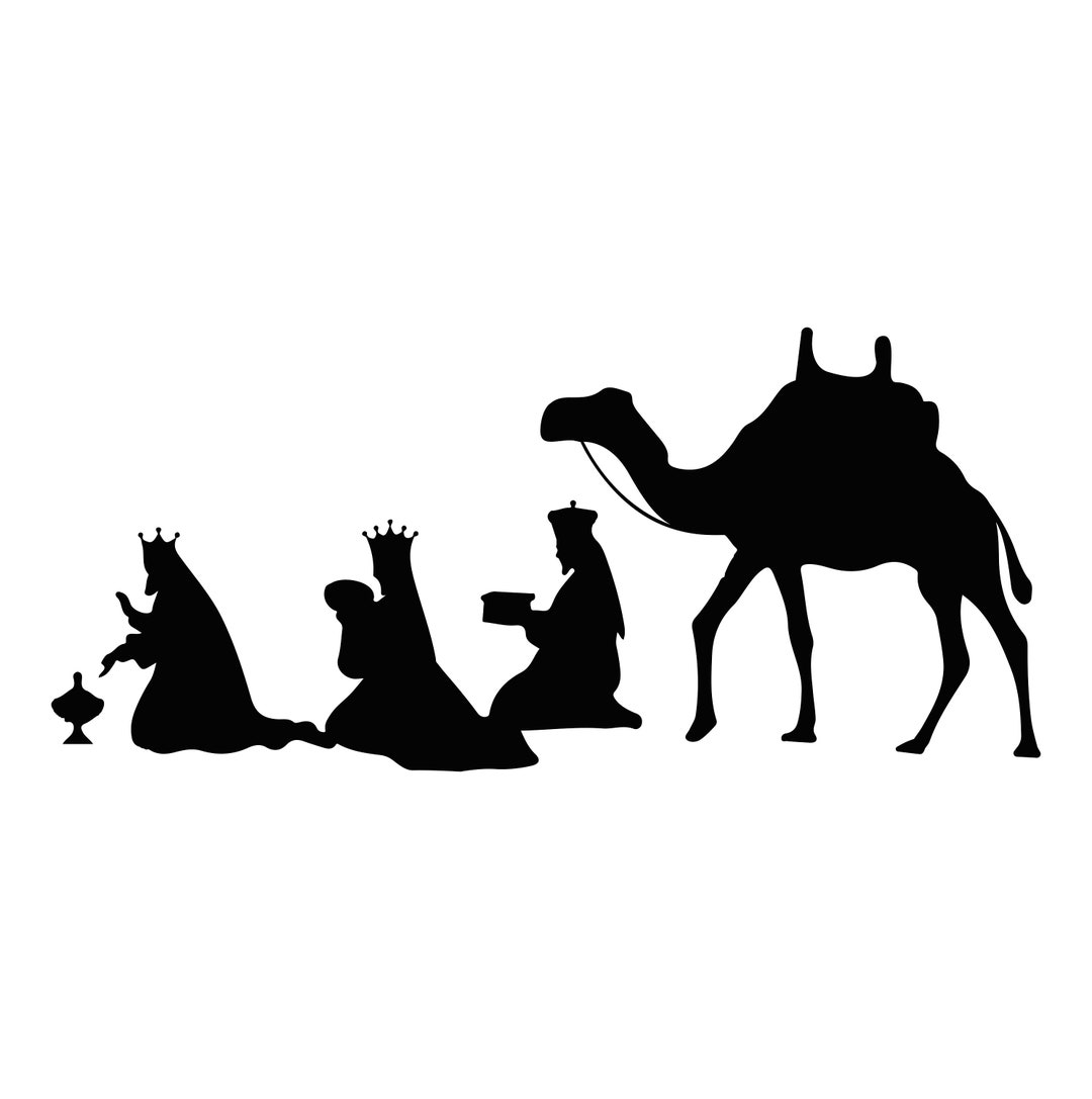 Wise Men SVG, Three Wise Men SVG, PNG, Ai, Pdf, Eps, Dxf and Jpg ...