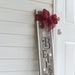 Believe Sign With Red Burlap Bow Nativity Jesus in A Manger Porch Decor ...