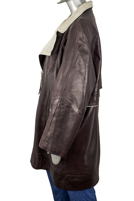 Valentino coat - Short cloak, Leather cloak - Cyberpu… - Gem
