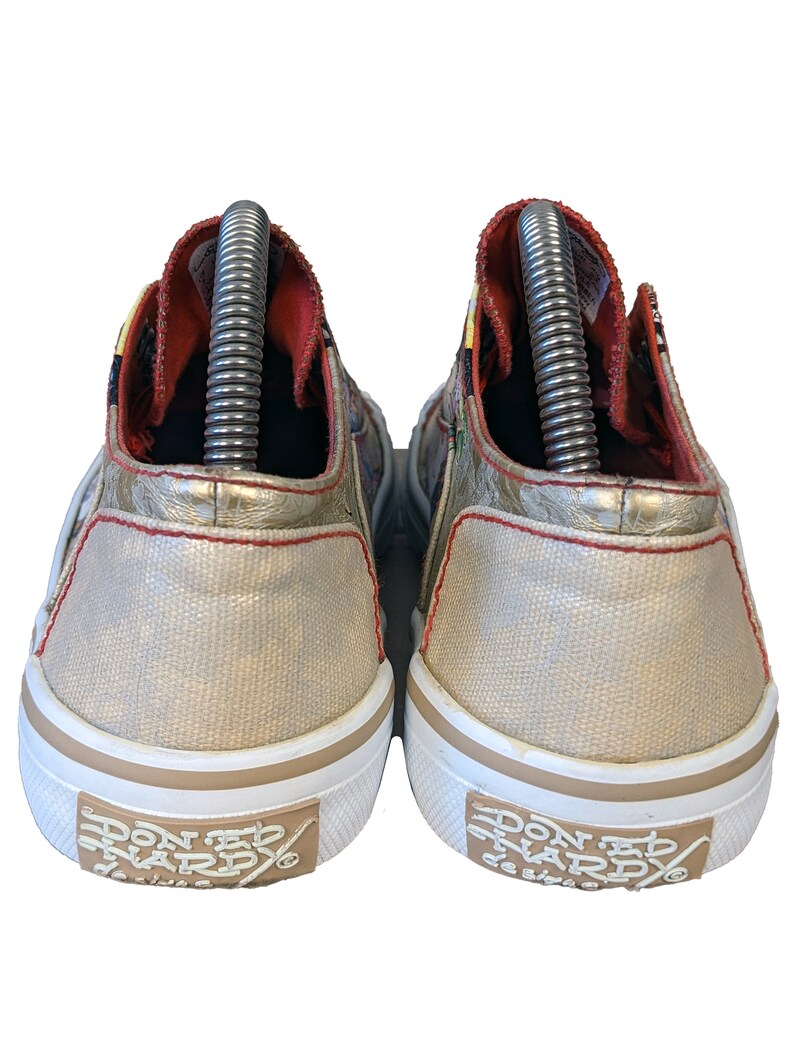 Vintage Ed Hardy & Christian Audigier Low Top Sneakers, Tattoo Artist Gifts Summer Sneakers Size ...