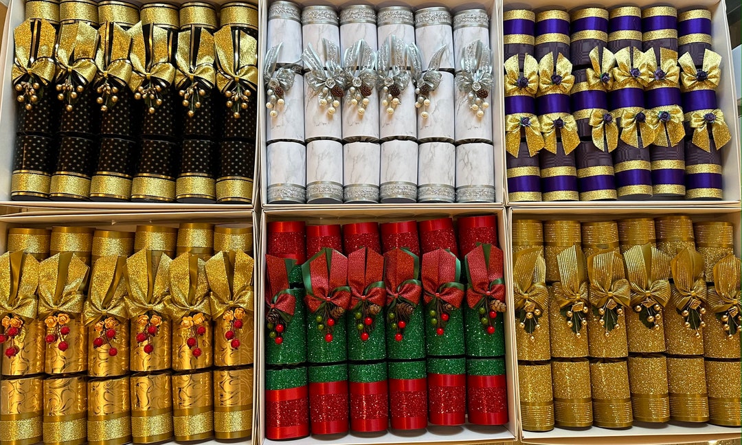 Luxury Handmade Christmas Crackers | Eco Sustainable Holiday Table ...
