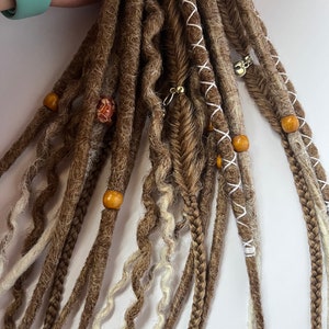 Versatile Elegance - Clip-in Dreads Collection With Textured Variety by ...