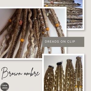 Versatile Elegance - Clip-in Dreads Collection With Textured Variety by ...