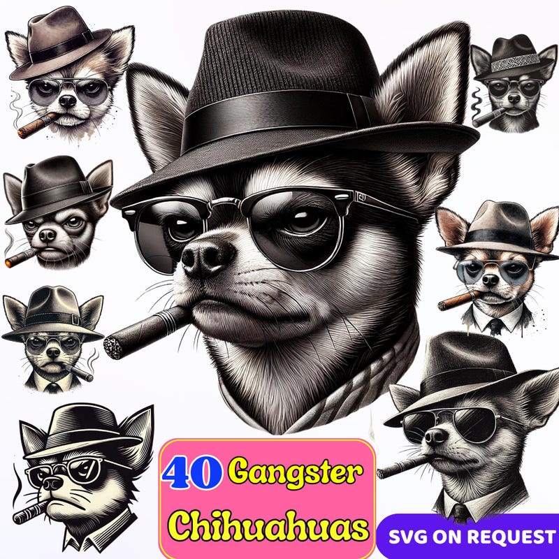 Valentines Png Gangster - Etsy
