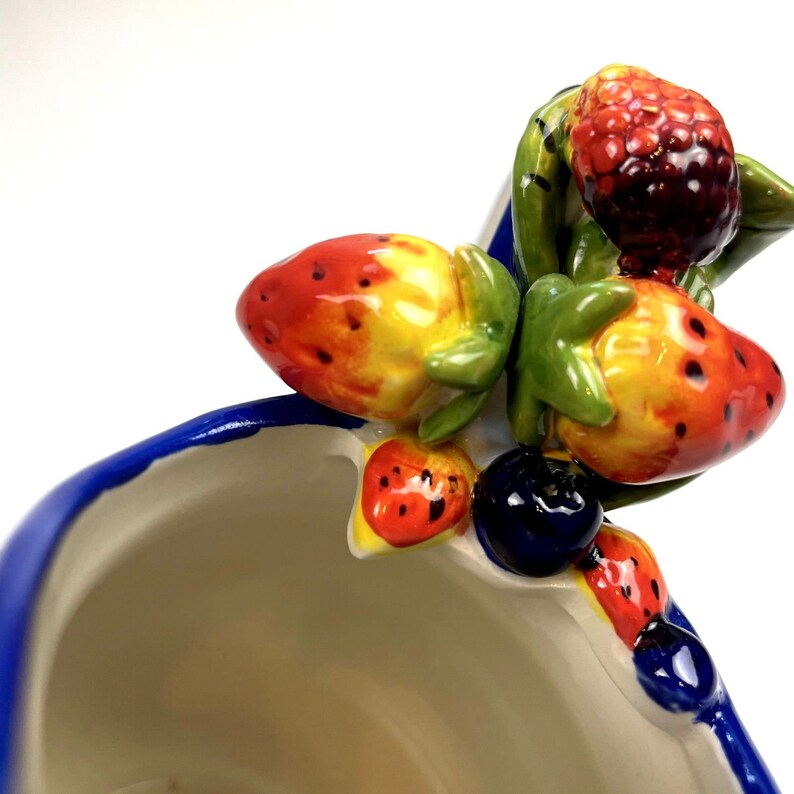 Strawberry Creamer Pitcher by J. Mccall Blue Sky Clayworks Ceramic ...