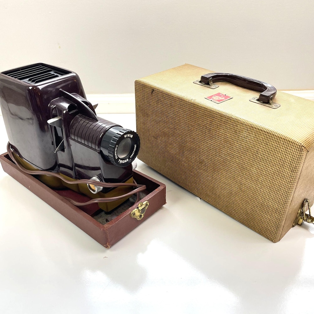Vintage Headliner Vivid Projector Model 225 Slide Projector With Hard ...