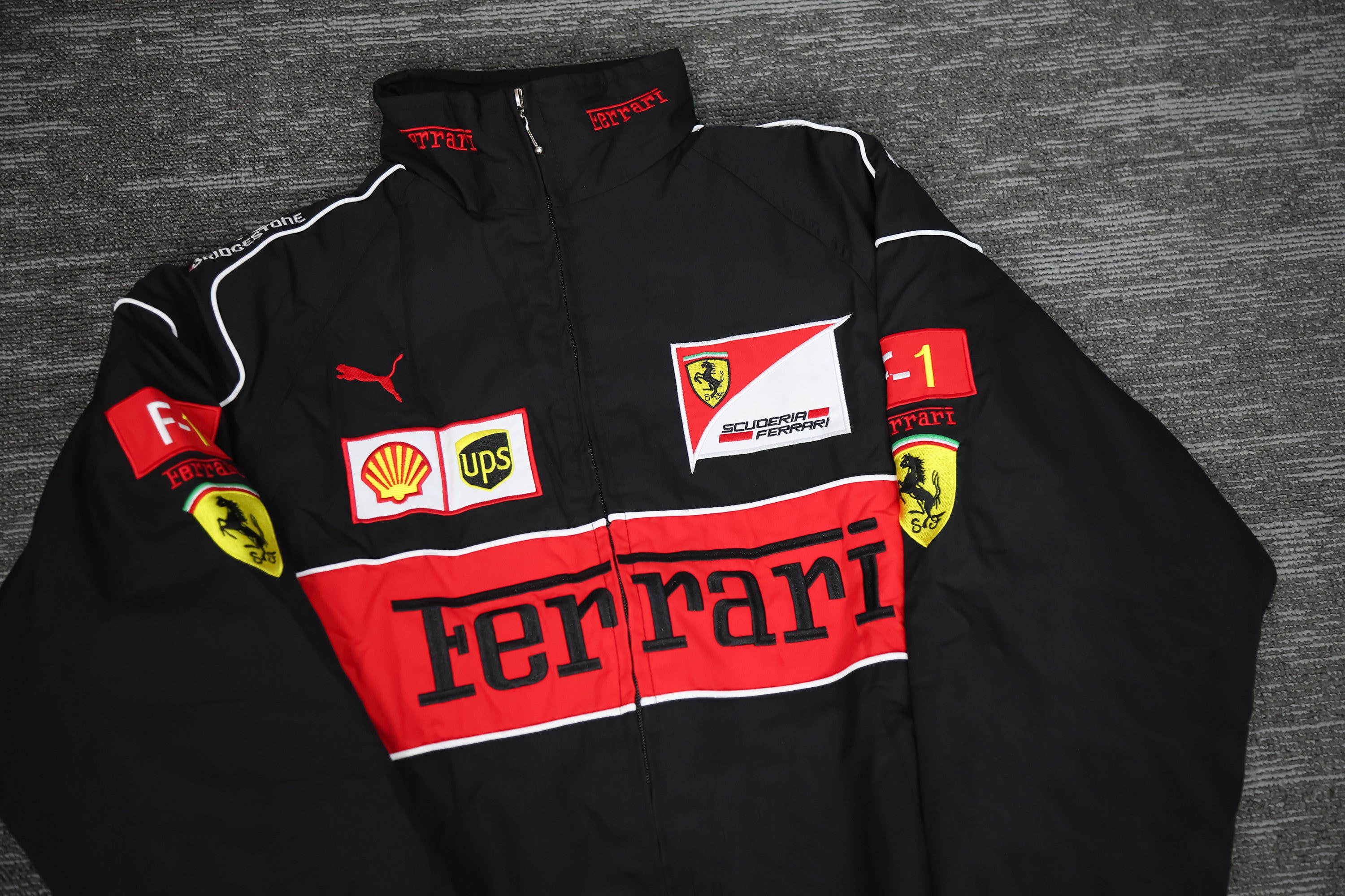 Buy Ferrari Jacket,vintage F1 Jacket,formula One,racing Pilot Jacket ...