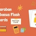 50 Soroban Abacus Flash Cards Big Font Landscape - Covers Units and ...