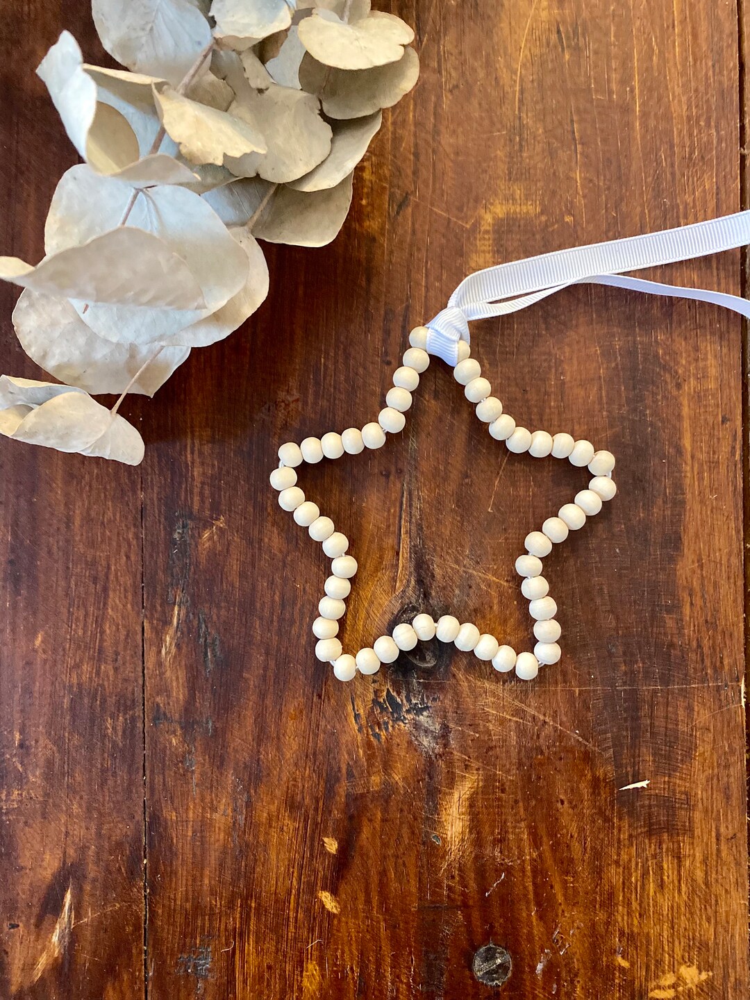 Small Wooden Bead Star - Etsy