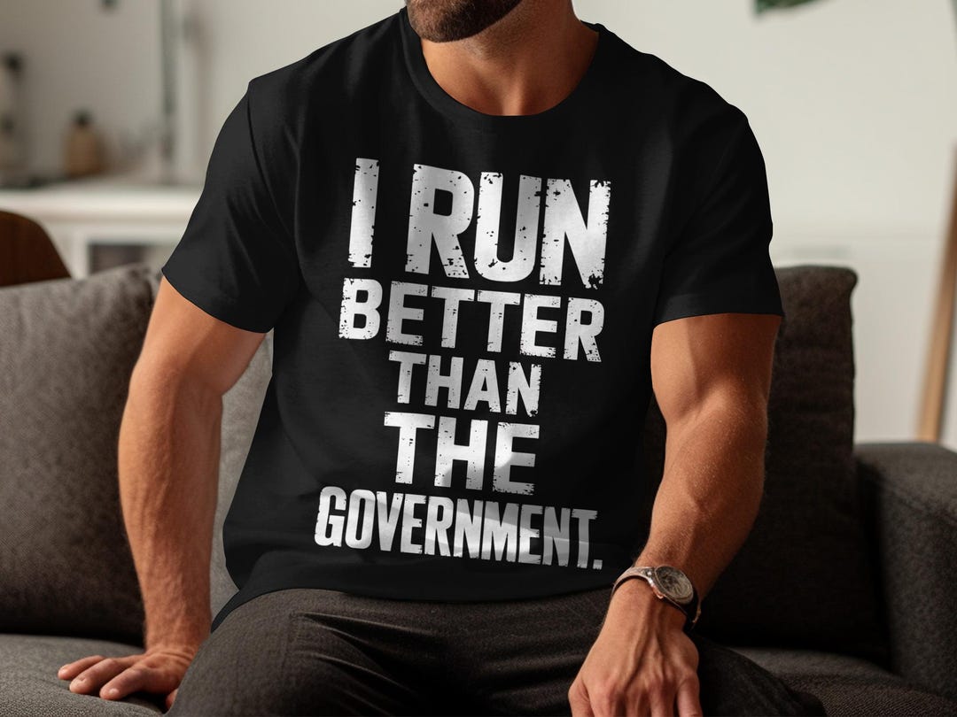 Funny Running PNG | Political Humor Sublimation Design | Sarcastic ...