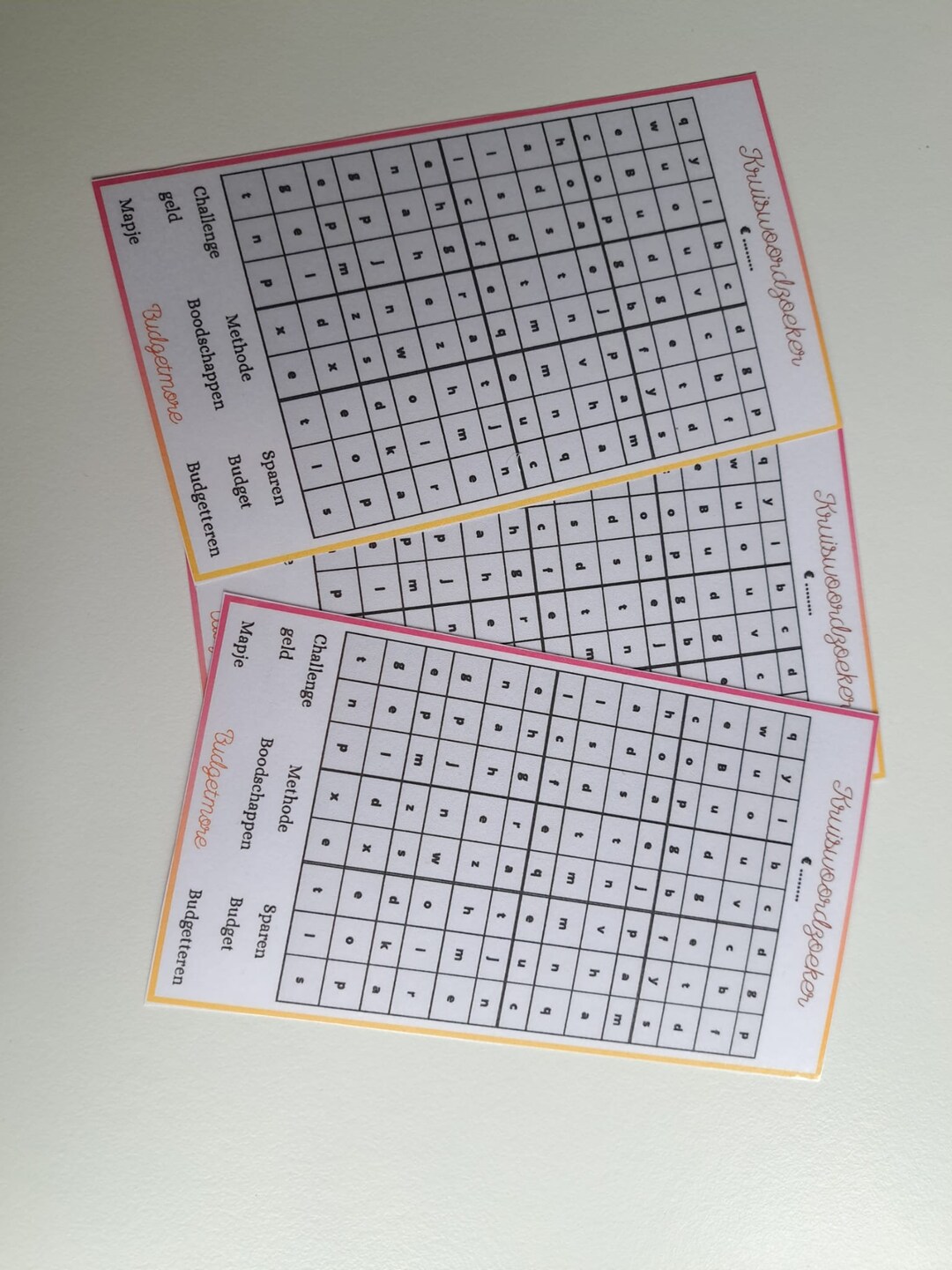 Word Search Challenge - Etsy