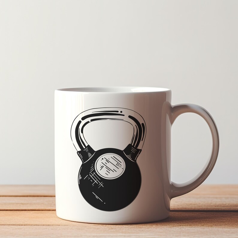 Gym Clipart Bundle, Gym SVG, Fitness Vector Pack, Workout EPS, Barbell ...