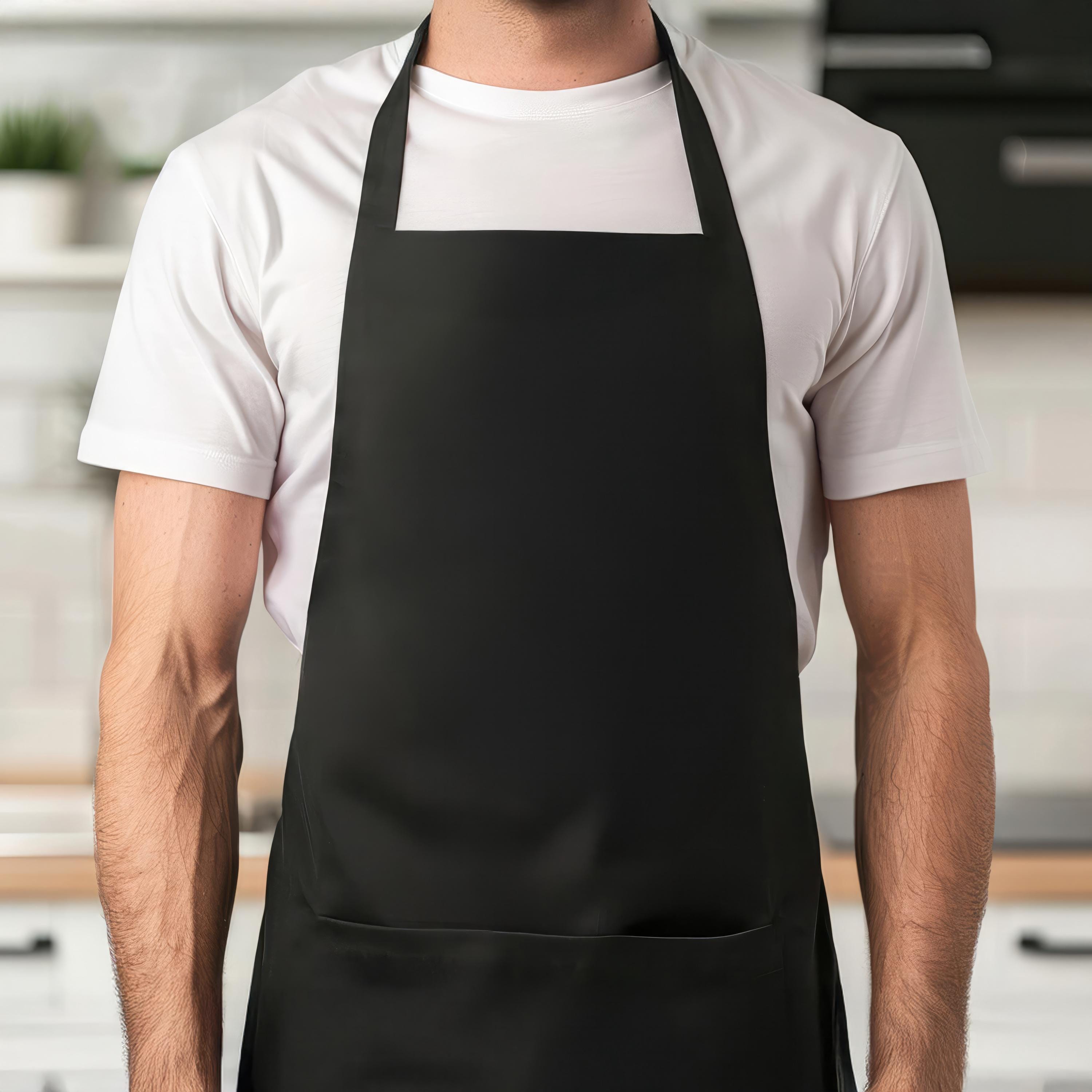 Black Apron Mockup – Chef Logo Branding, Kitchenware (JPG Template) - Etsy