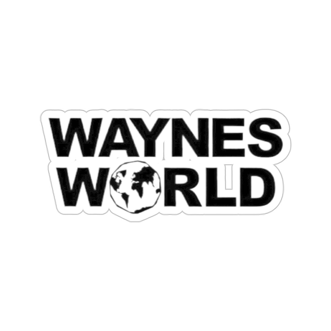 Wayne's World Logo Sticker Classic Movie 90s Kid Funny Sticker Laptop ...