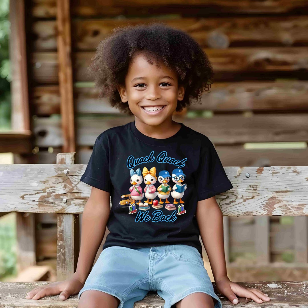 Quack Quack We Back Cute Back to School Duck Shirt ,teacher & Student T ...