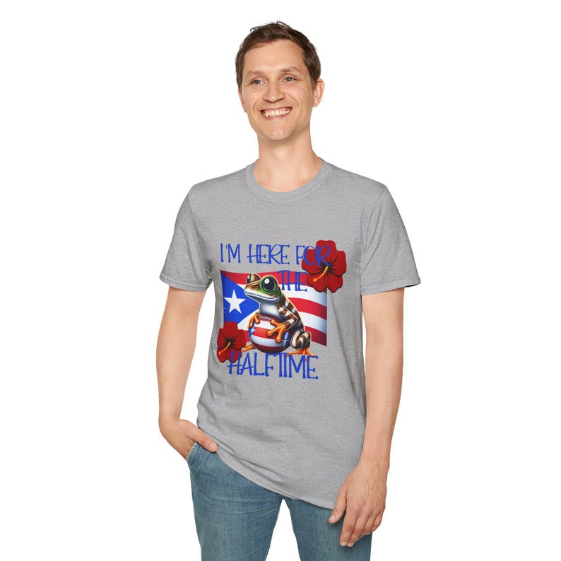 Puerto Rican Super Bowl 2026 T-shirt Coquí Frog Football Halftime Tee ...