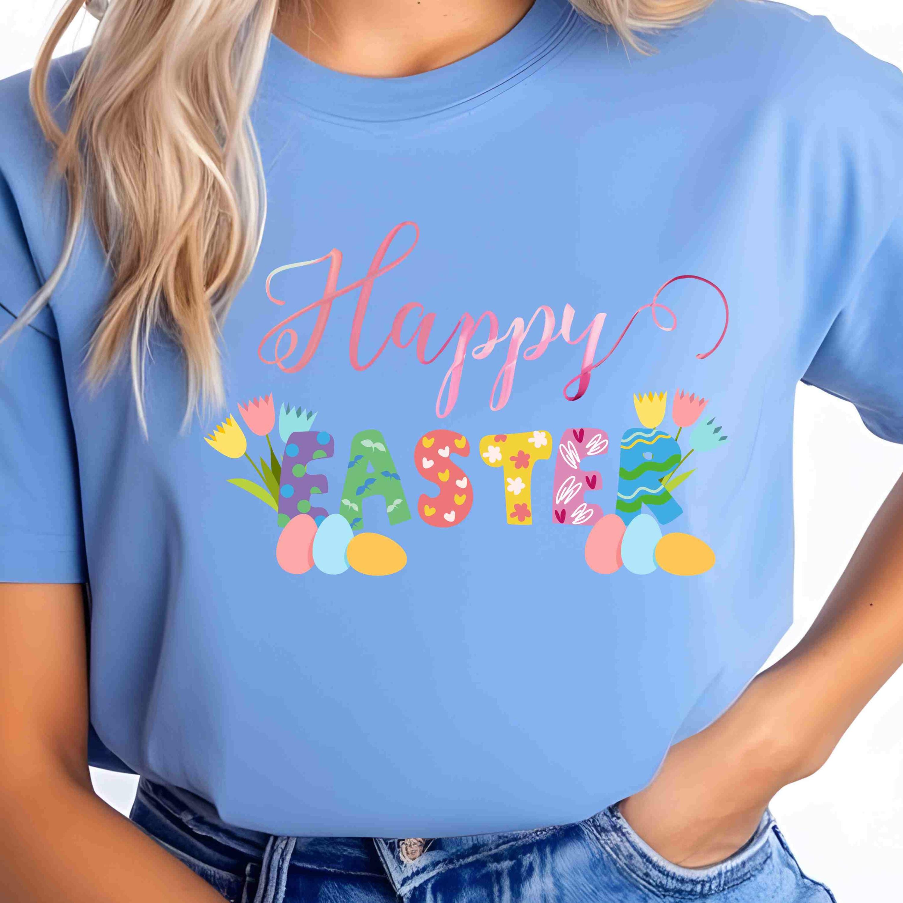 Happy Easter PNG File - Digital Download - Etsy