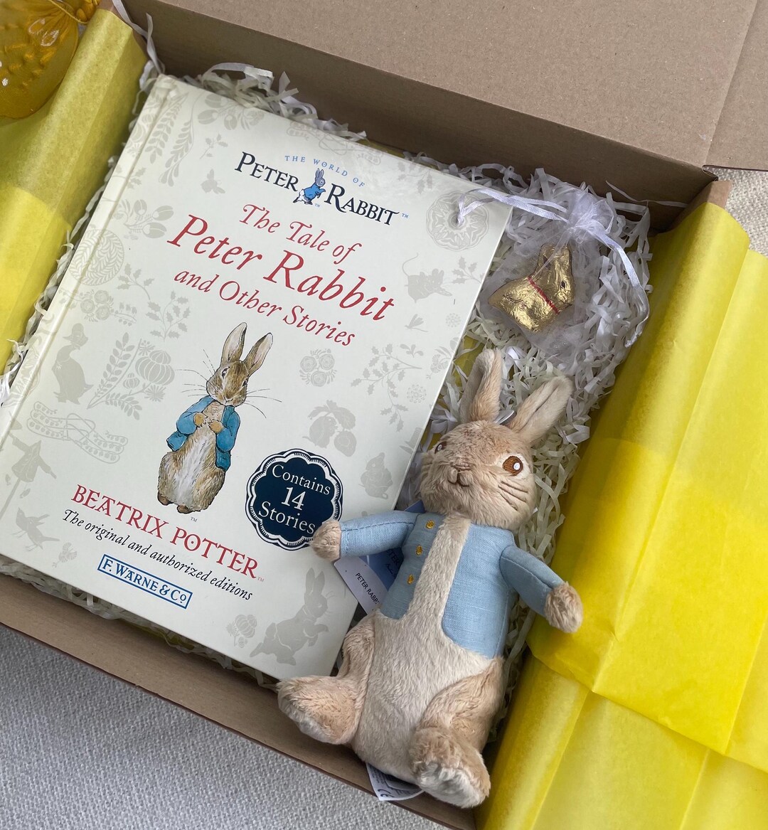 Peter Rabbit Book and Soft Toy Gift Set - Etsy UK