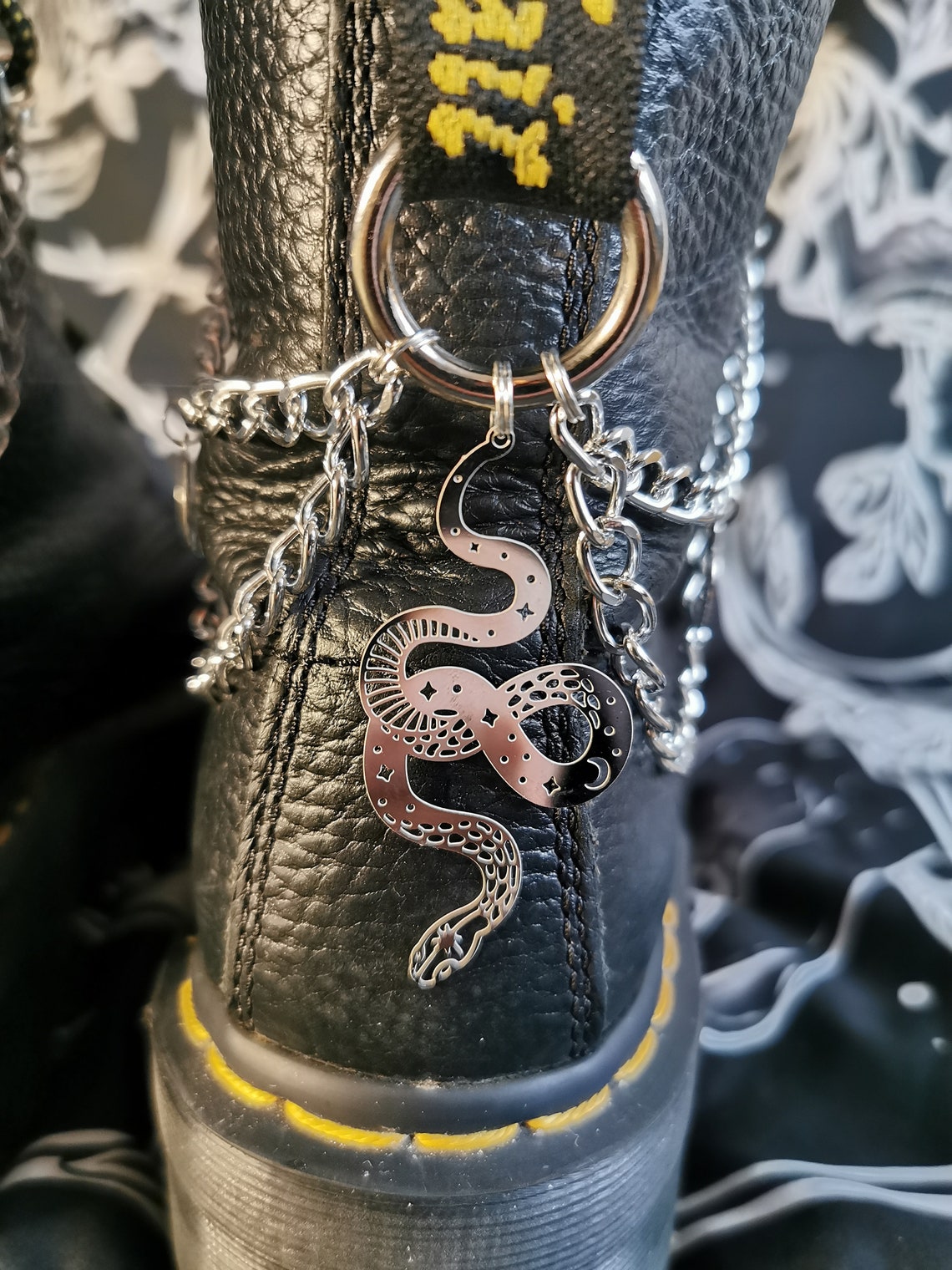 Mystical Snake Boot Chains - Etsy