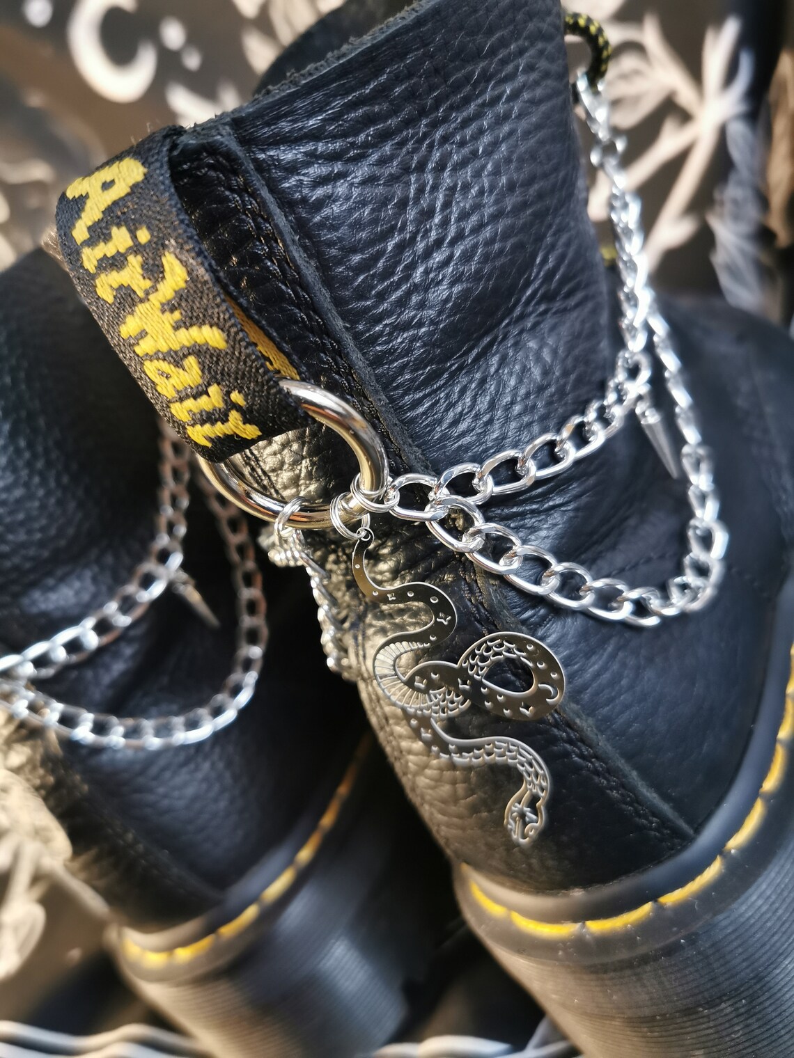 Mystical Snake Boot Chains - Etsy