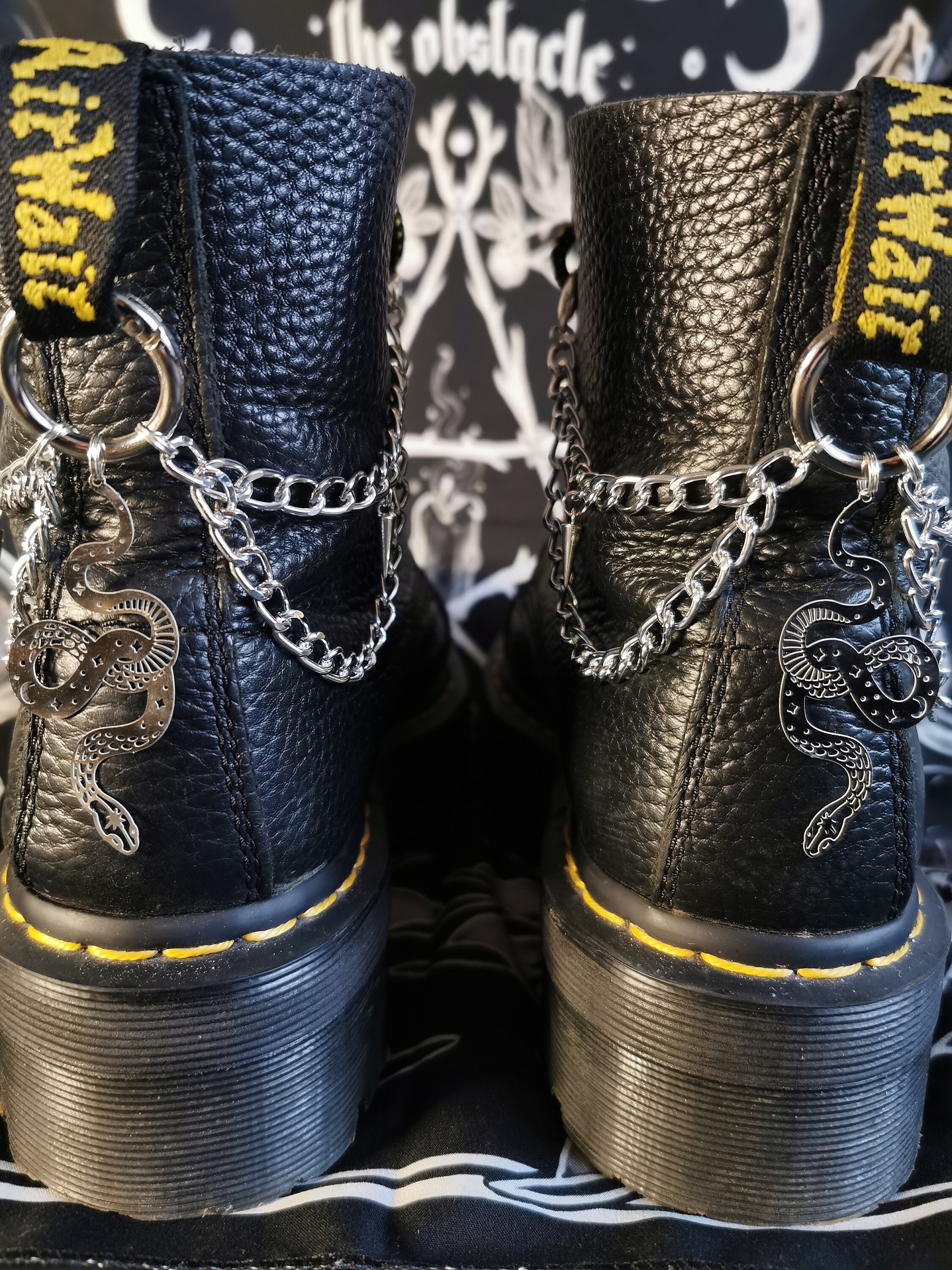 Mystical Snake Boot Chains - Etsy