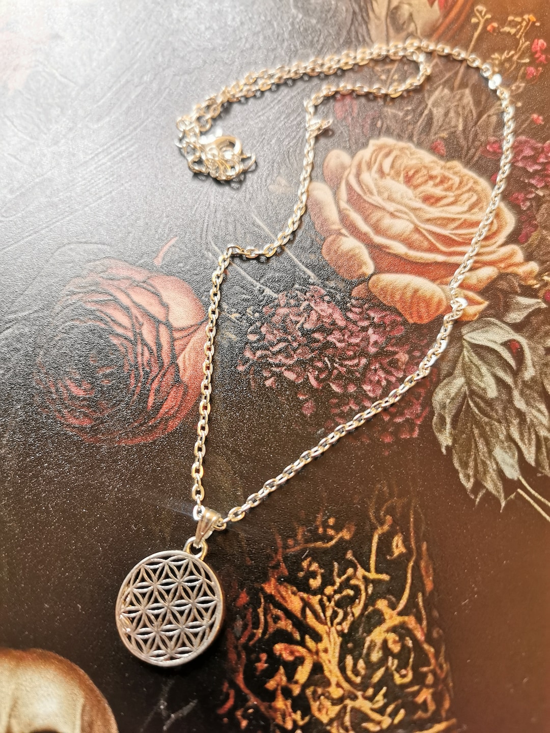 Sempiternal Flower of Life Necklace - Etsy