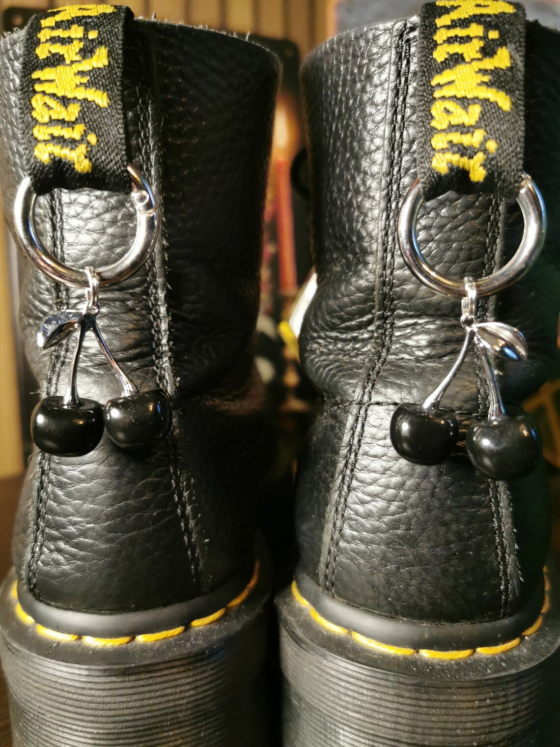 Black Cherry Dm Boot Charms - Etsy