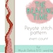 Octopus Tentacle - Peyote Stitch Pattern - Even Count - for Miyuki ...