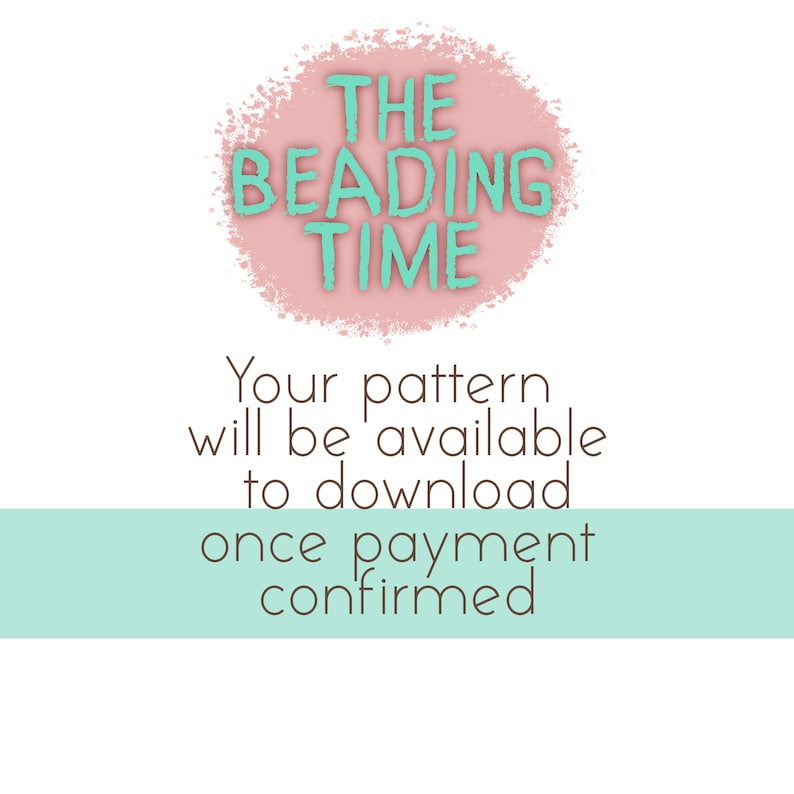 Purple Sea Shells Peyote Stitch Pattern Even Count for Miyuki Delica ...