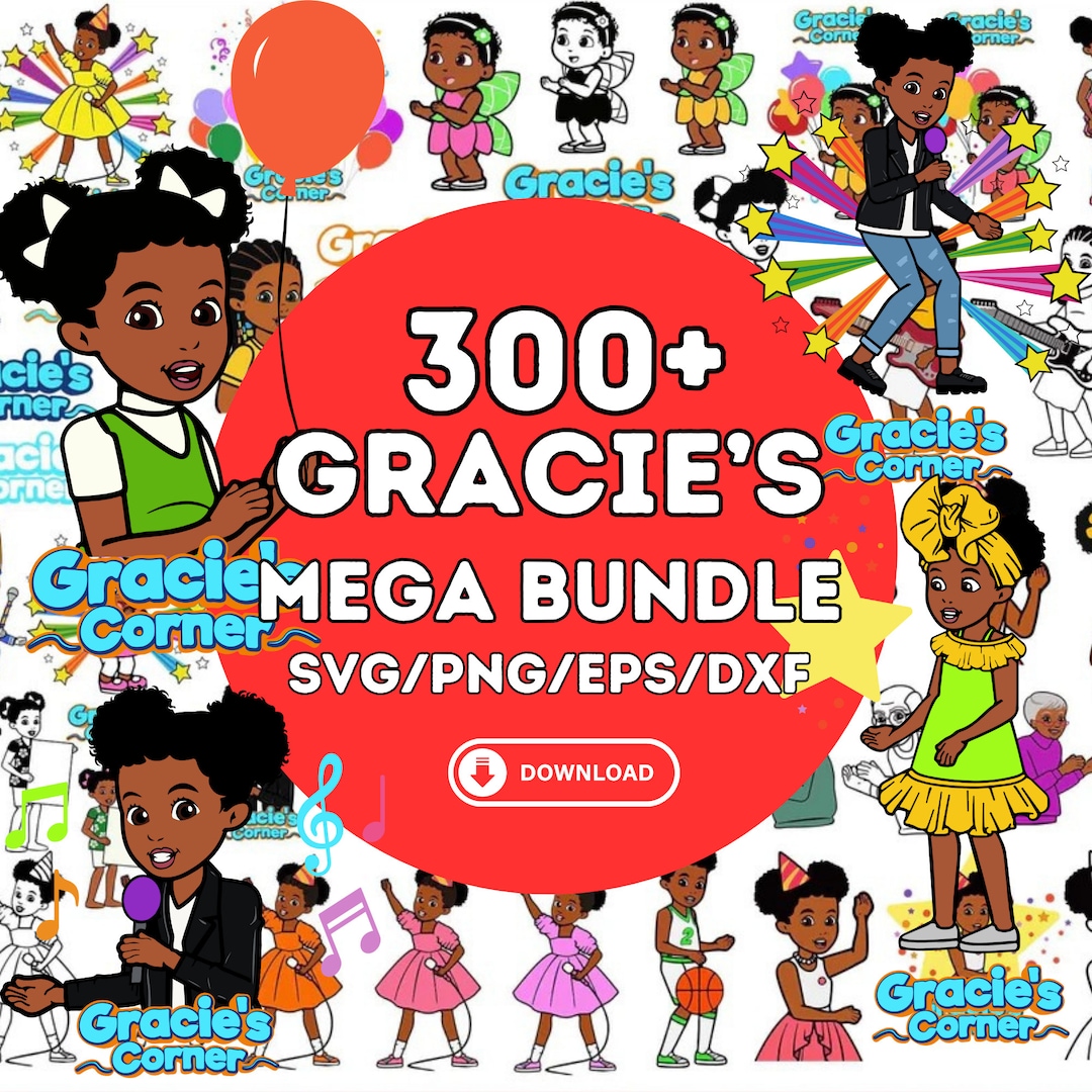 300+ Gracie's Corner SVG Bundles, Gracie's Corner Birthday Png ...