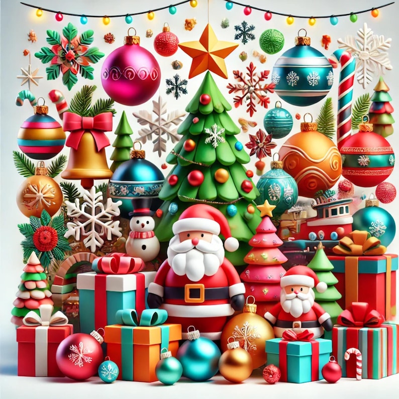 Christmas STL Pack | 3D Printable Holiday Decorations | Highly Detailed ...