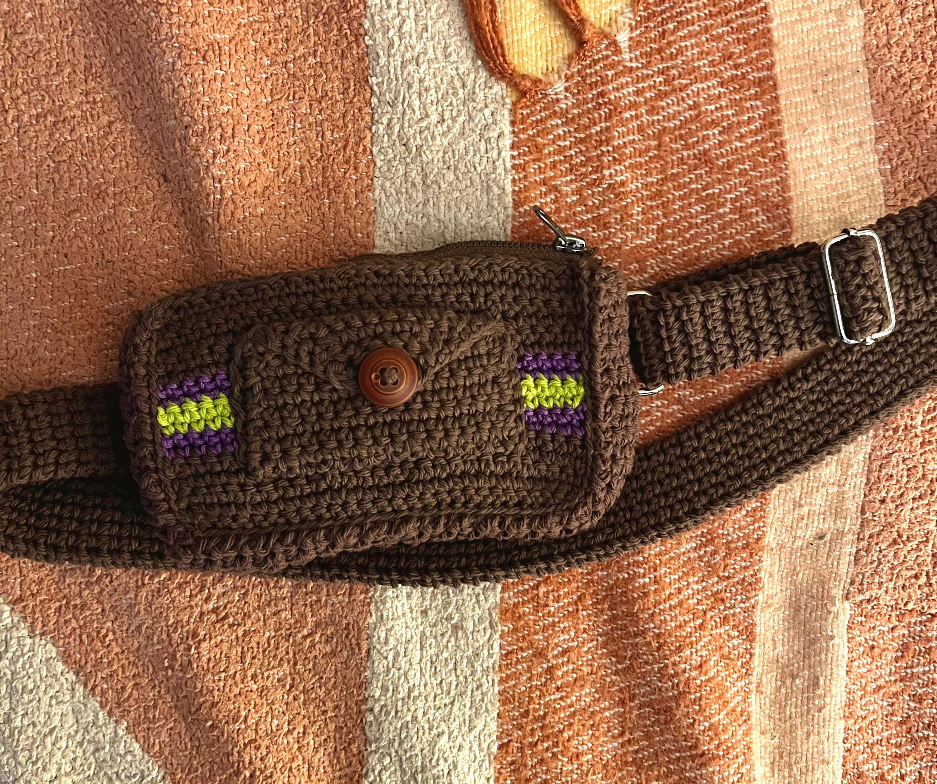 Fanny Pack Crossbody Bag Crochet Pattern - Etsy