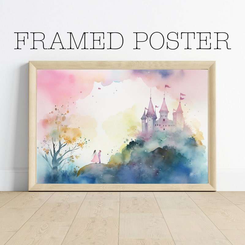 Princess Castle Art - Etsy