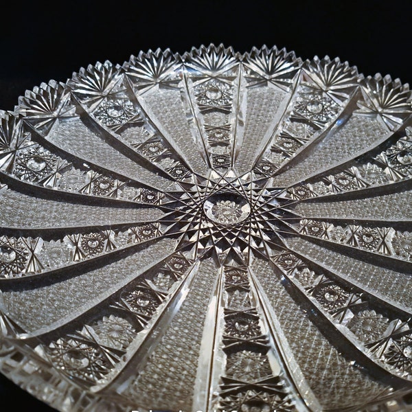 Crystal Glass Plate - Etsy